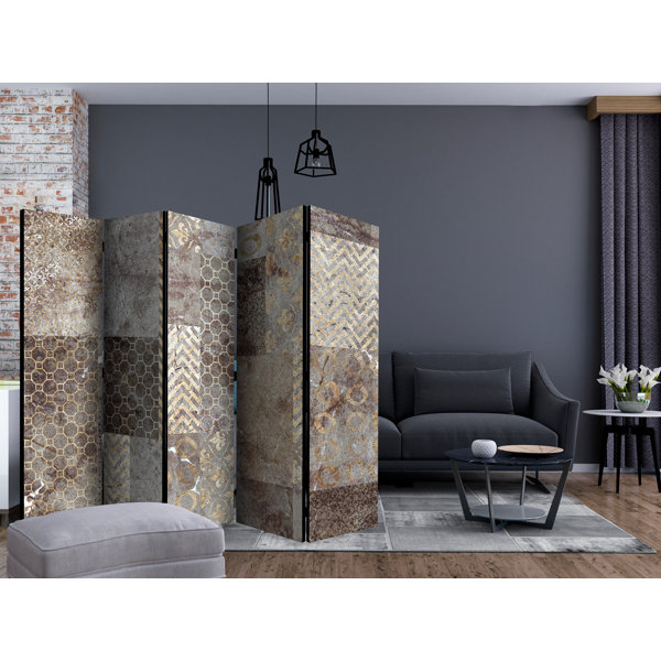 East Urban Home Room Divider - Geometric Textures II [Room Dividers ...